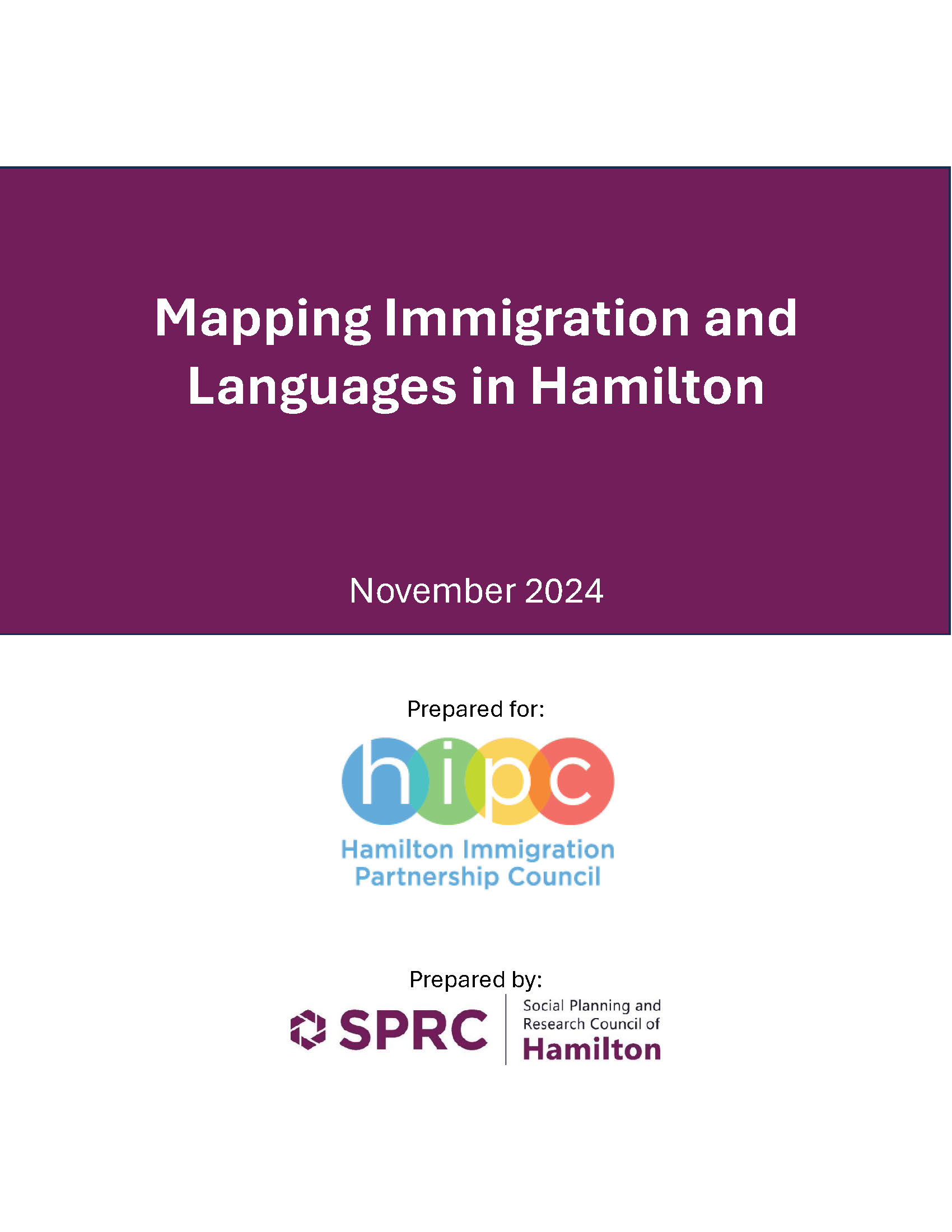 HIPC Reports – Hamilton Immigration Partnership Council